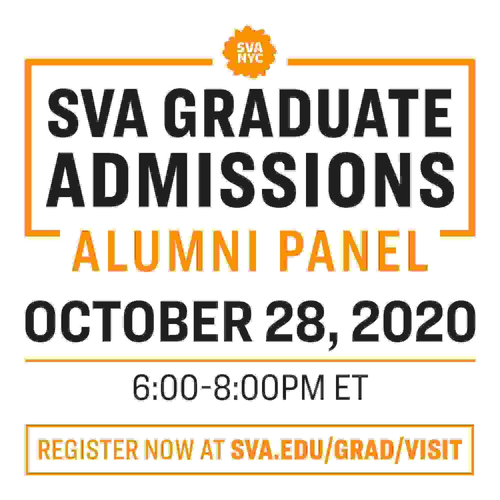 Graduate Admissions Alumni Panel | Oct 28, 2020; 6:00 - 8:00pm | Events ...