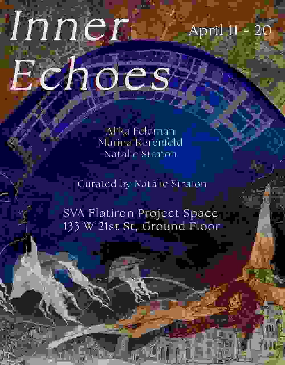 “Inner Echoes,” opening April 11, 2025 in the SVA Flatiron Project ...