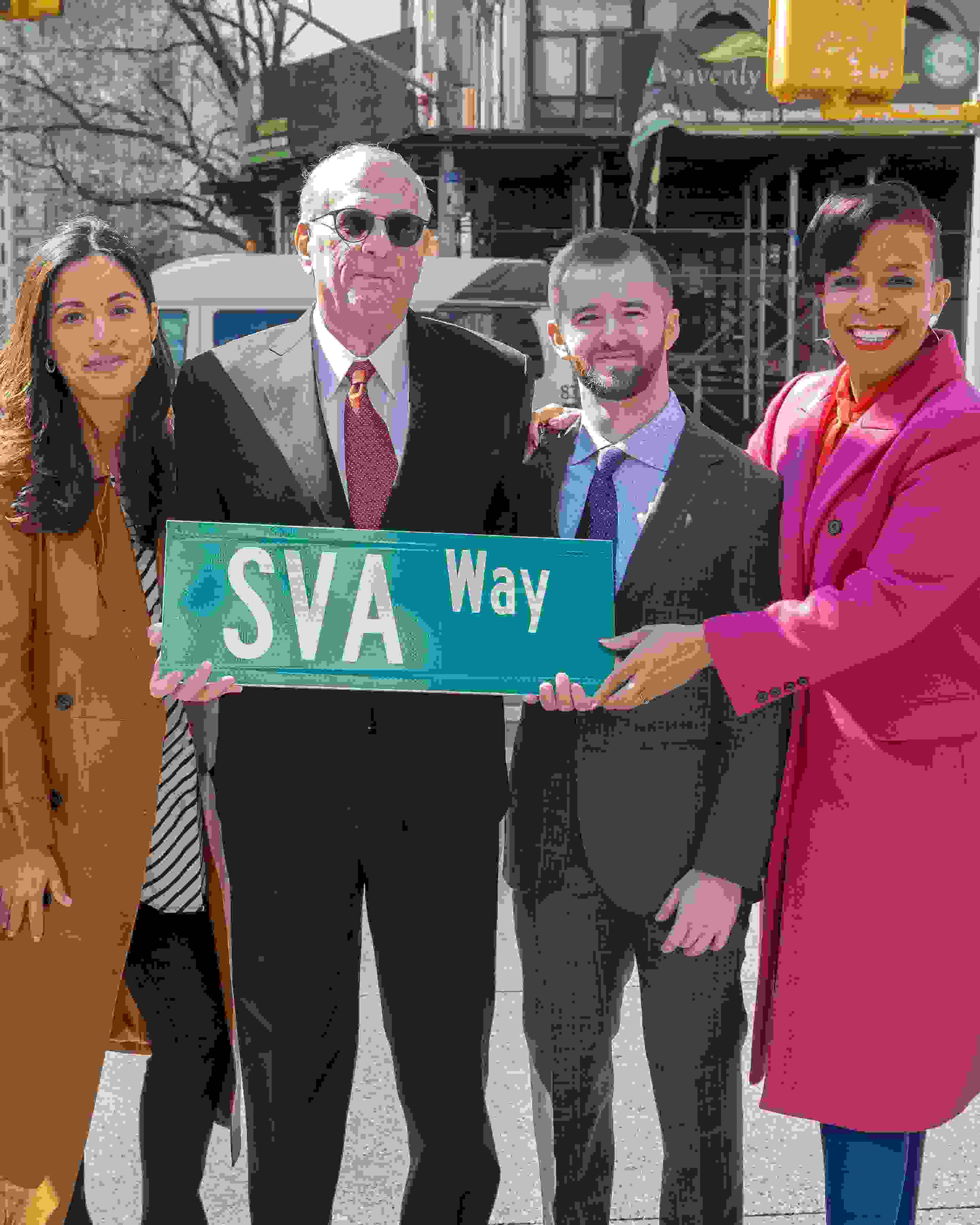 SVA Receives Honorary “SVA Way” Street Co-Naming on Manhattan’s East ...
