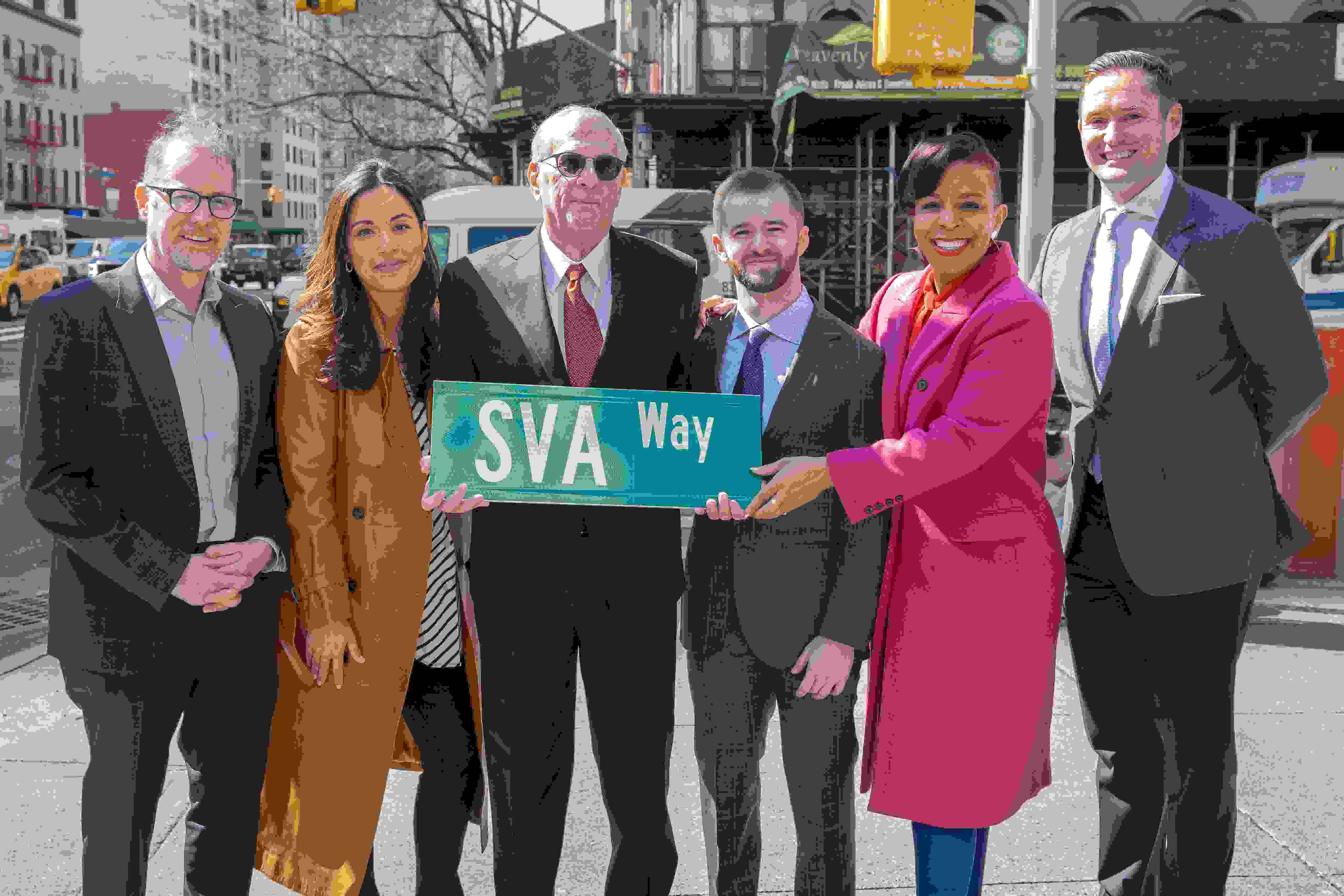 SVA Receives Honorary “SVA Way” Street Co-Naming on Manhattan’s East ...