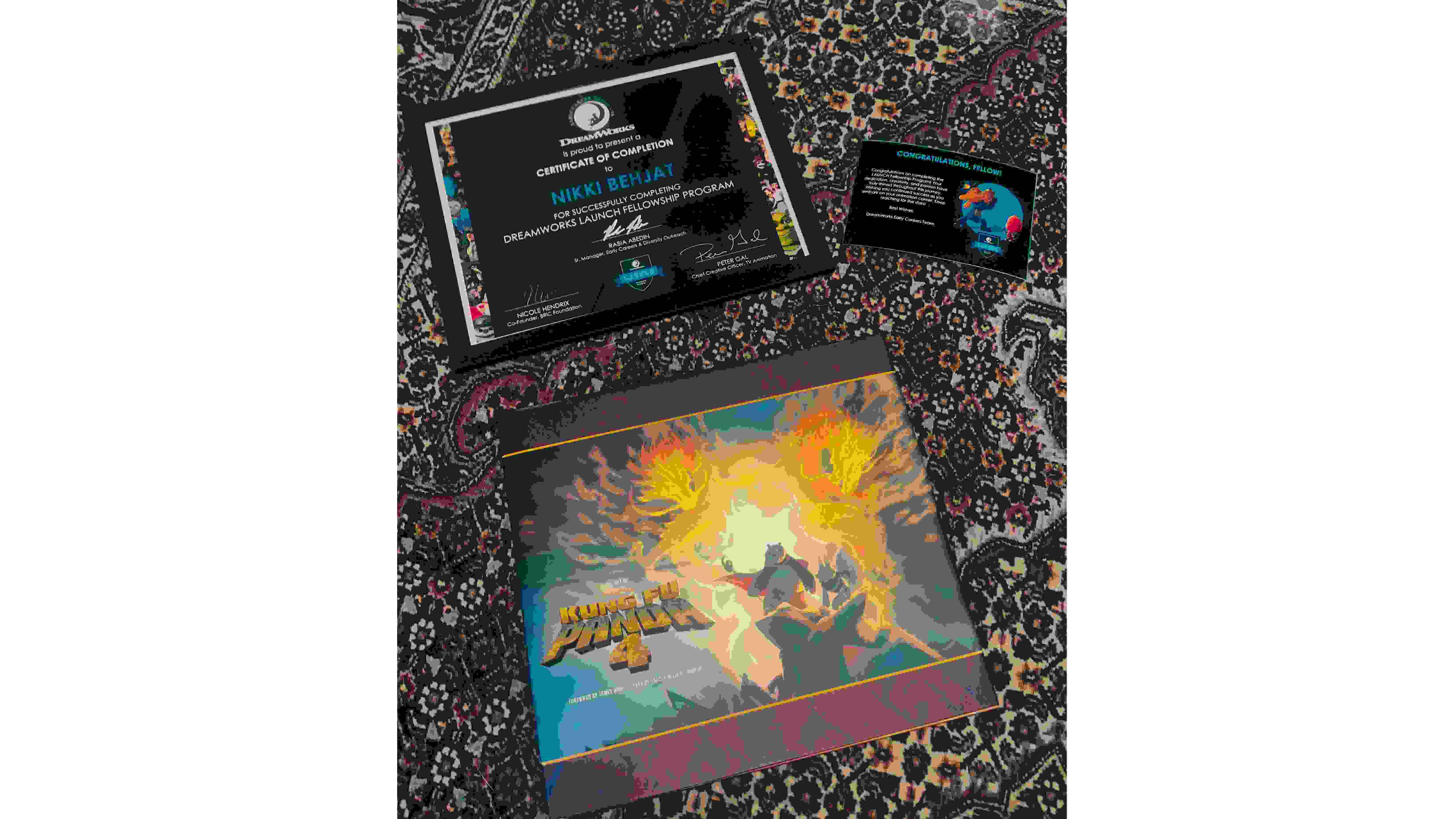 Reeling in the Dream: Nikki Behjat’s Journey at DreamWorks Launch Fellowship | School of Visual ...