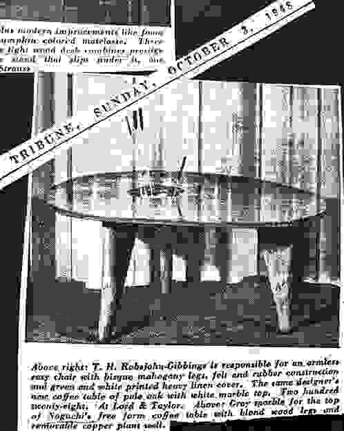 A new essay by Deborah Goldberg about a rare Isamu Noguchi table ...