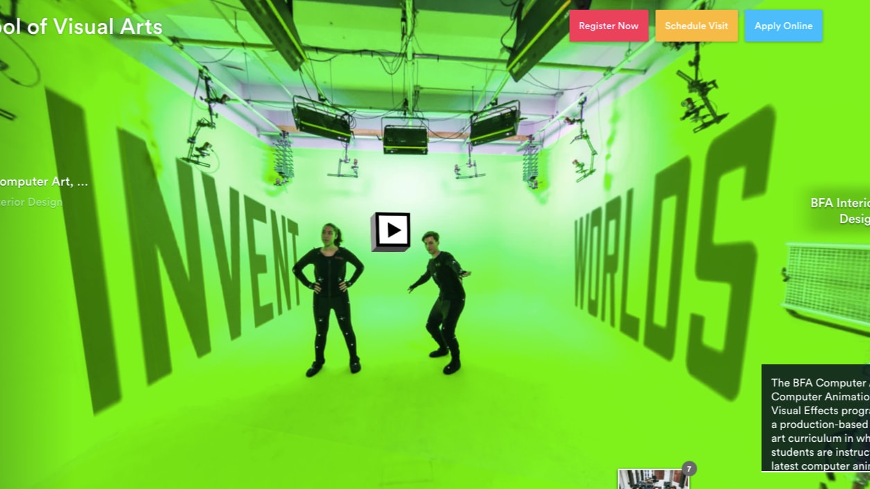 BFA 3D Animation and Visual Effects | School of Visual Arts | SVA NYC