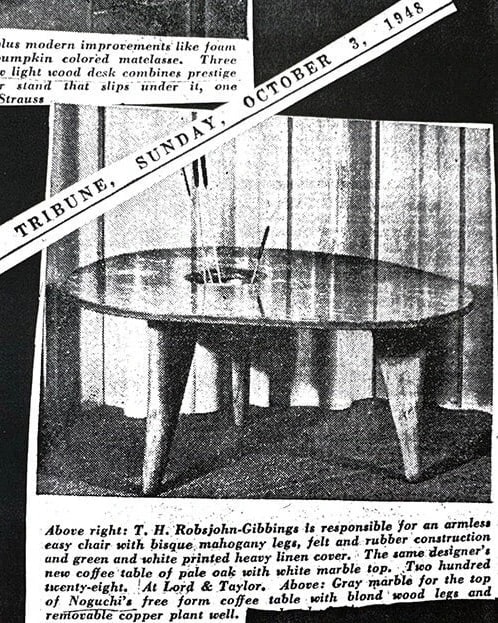 A new essay by Deborah Goldberg about a rare Isamu Noguchi table ...