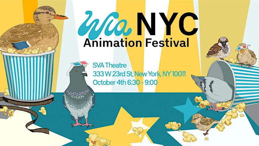 WIA NYC Animation Festival | Oct 4, 2025; 6:30 - 9:00pm | Events and ...