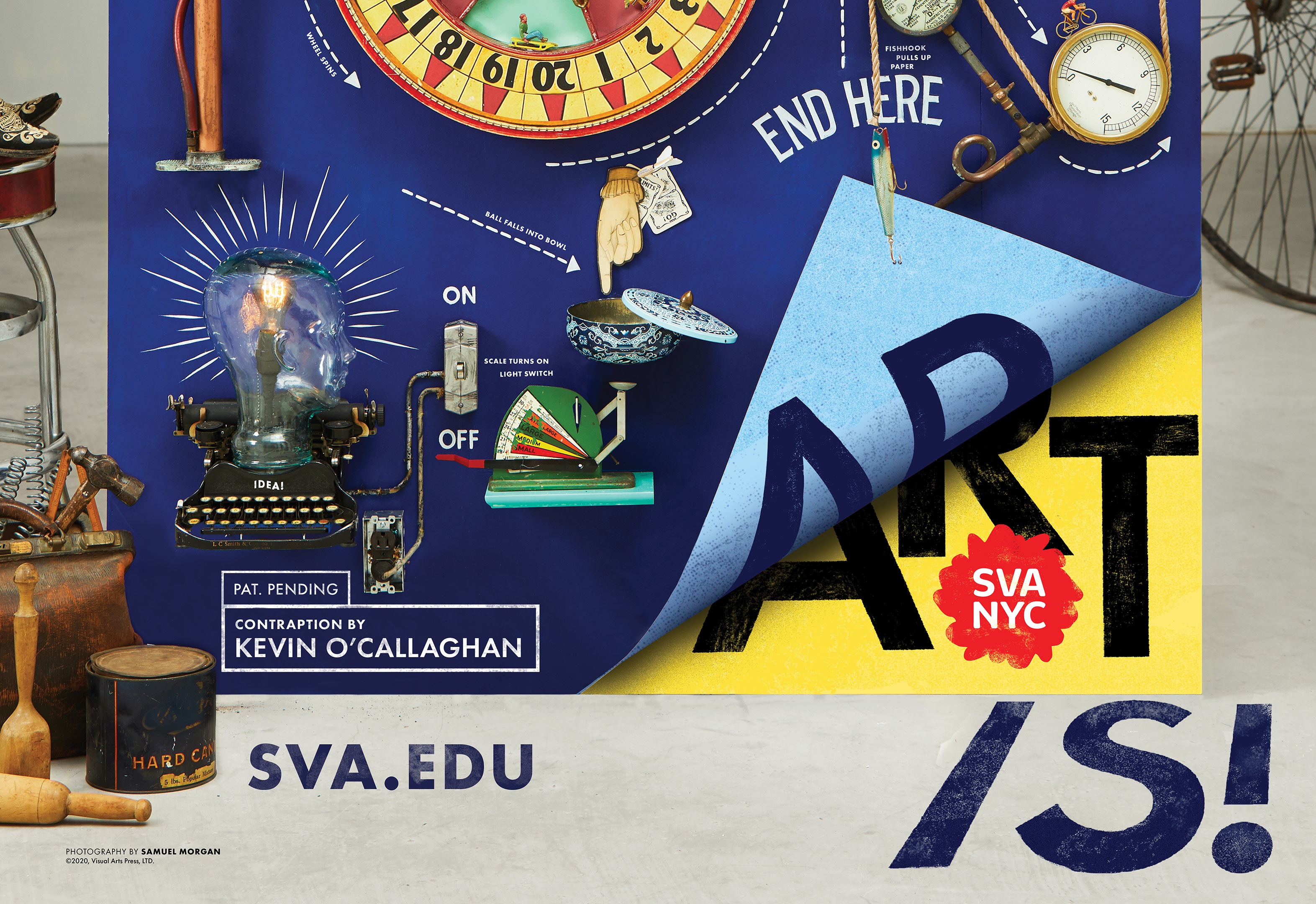 SVA Subway Poster: 3D Design Chair Kevin O’Callaghan Creates Another ...