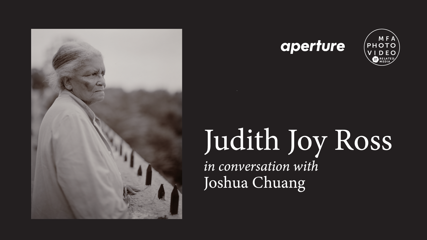 Judith Joy Ross | May 18, 2022; 6:30 - 9:00pm | Events and Exhibitions ...