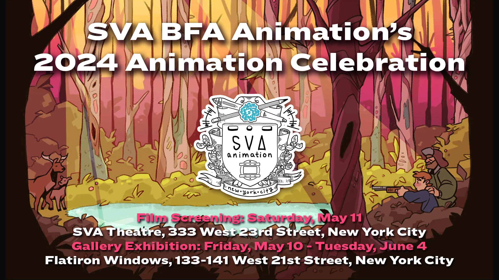 2024 Animation Celebration Screening | May 11, 2024; 12:00 - 7:00pm ...