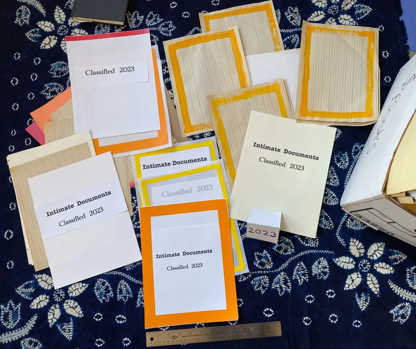 VCS presents “Intimate Documents," April 24 - May 3, 2023 in the SVA Flatiron Project Space ...