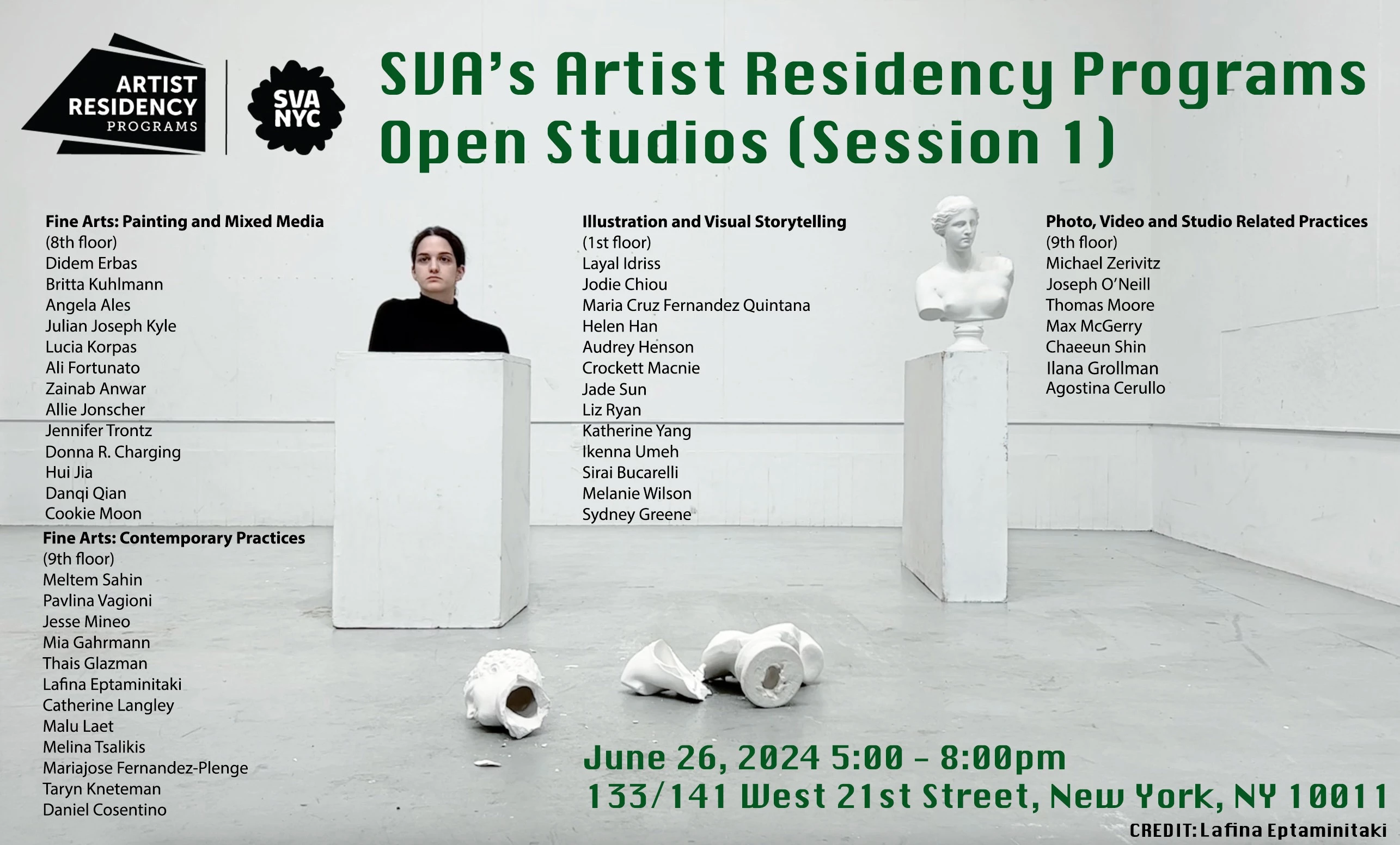 Artist Residency Programs Open Studios: Session I | Jun 26, 2024; 5:00 ...