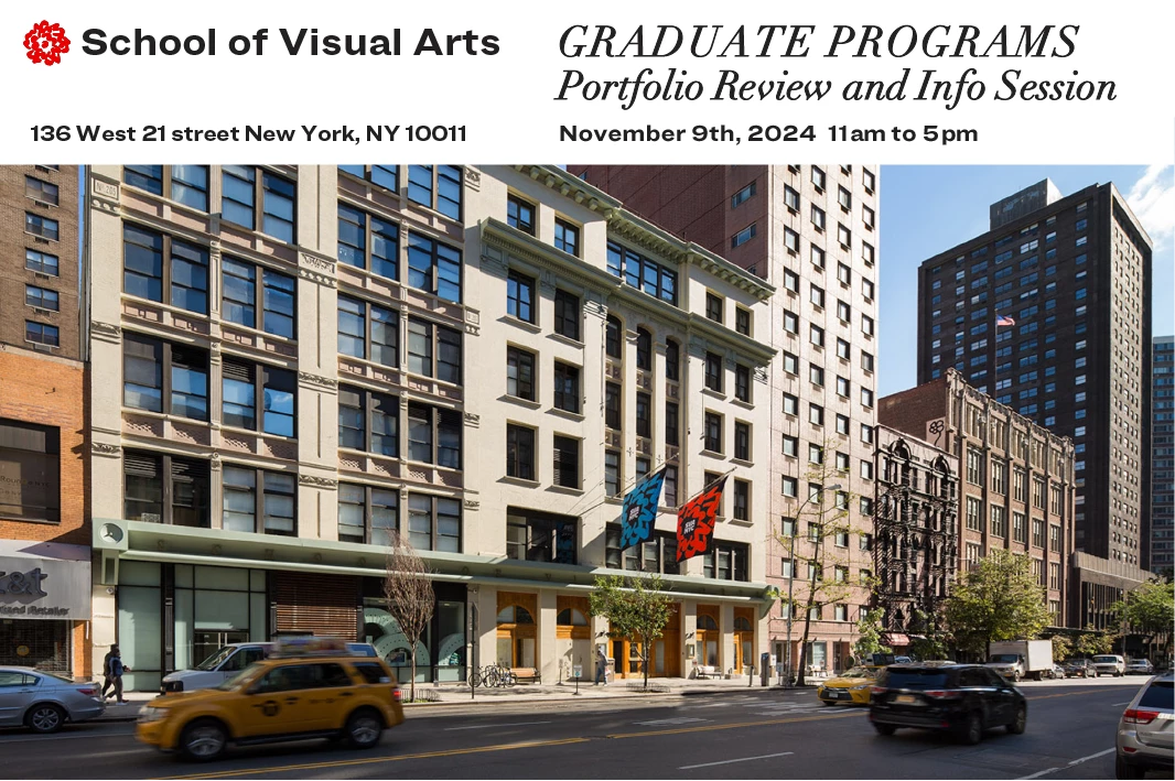 SVA Graduate Programs Combined Portfolio Review and Info Session in NYC ...