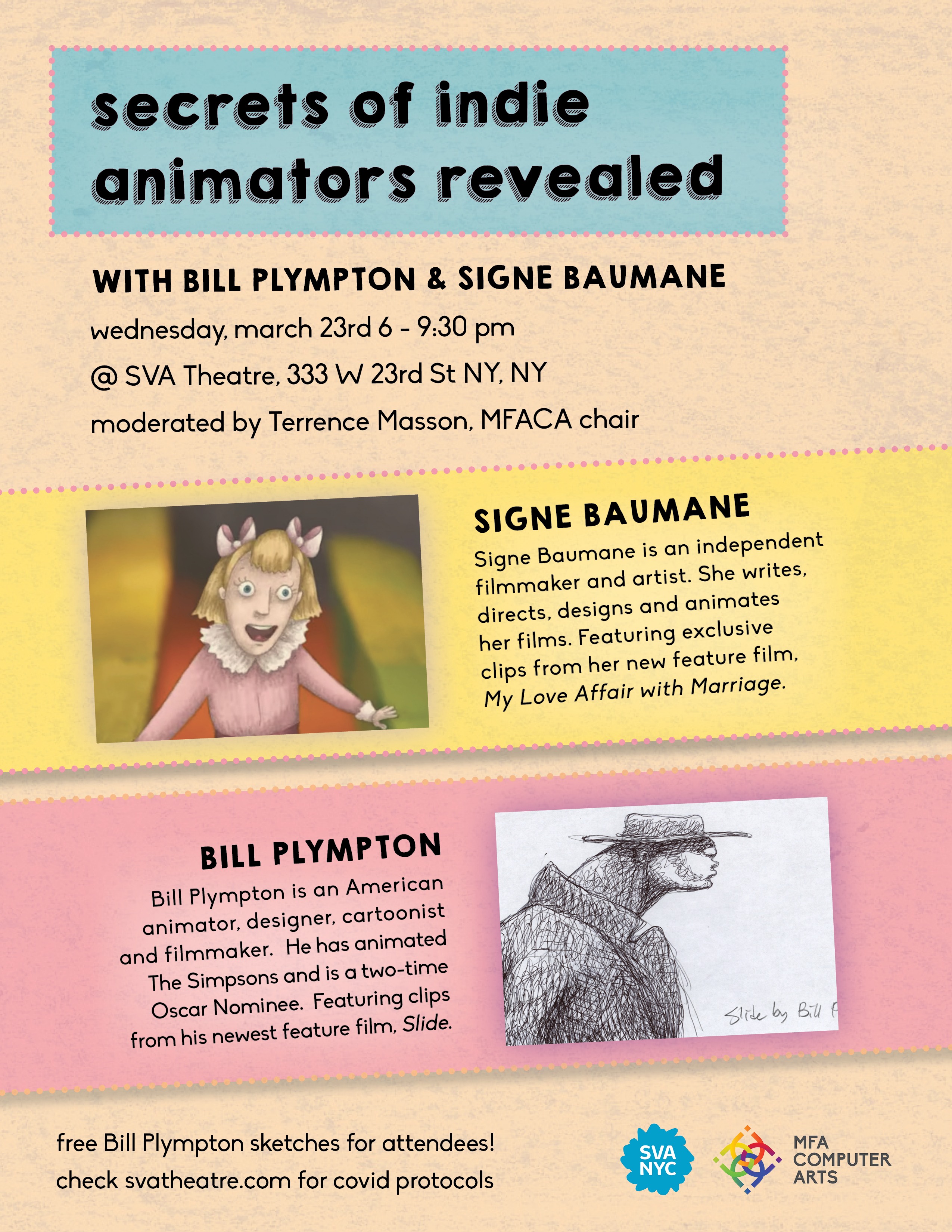 Secrets of Indie Animators Revealed! | Mar 23, 2022; 6:00 - 9:30pm ...