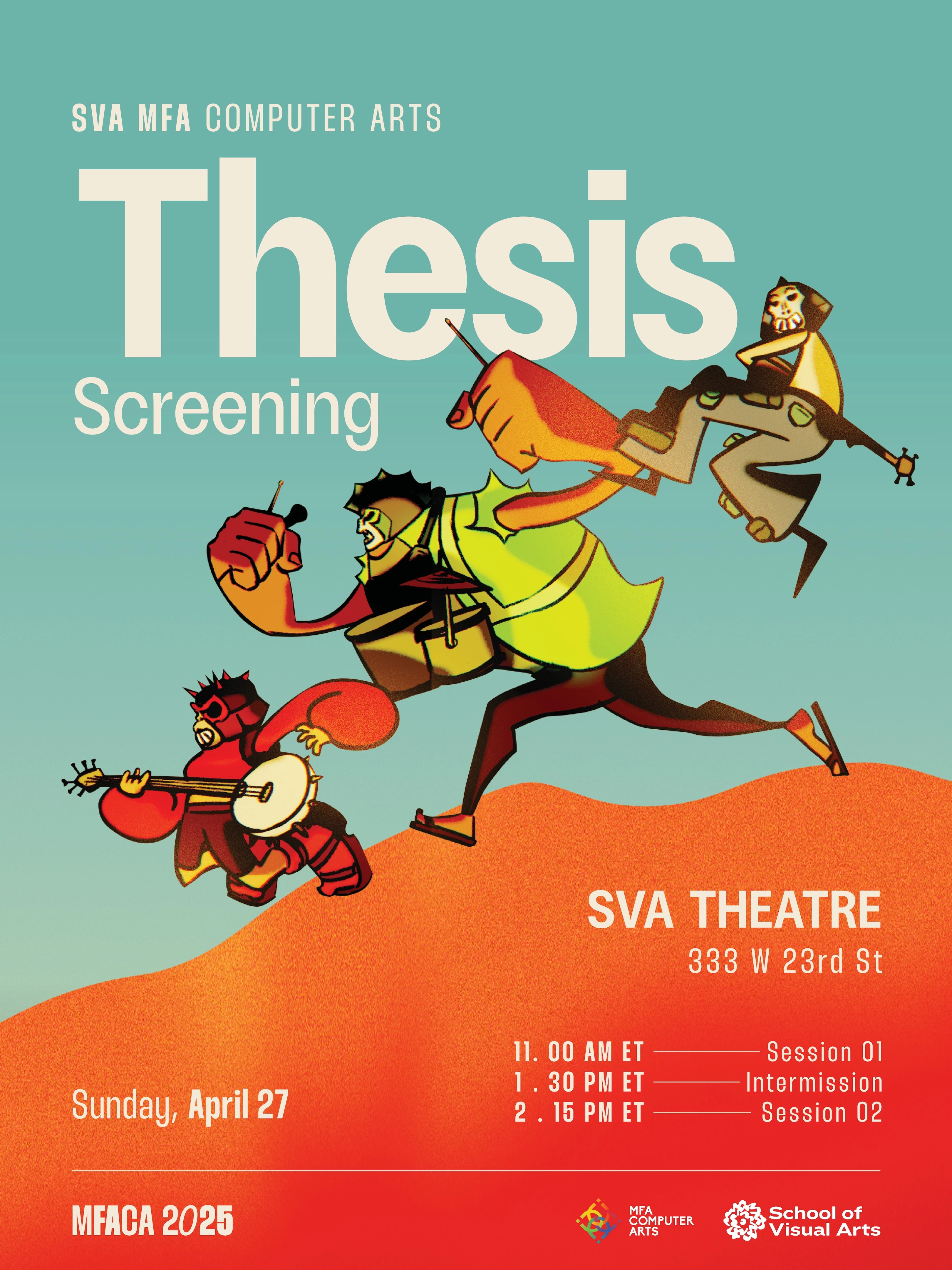 MFA Computer Arts 2025 Thesis Screening | Apr 27, 2025; 11:00 am - 5:00 ...