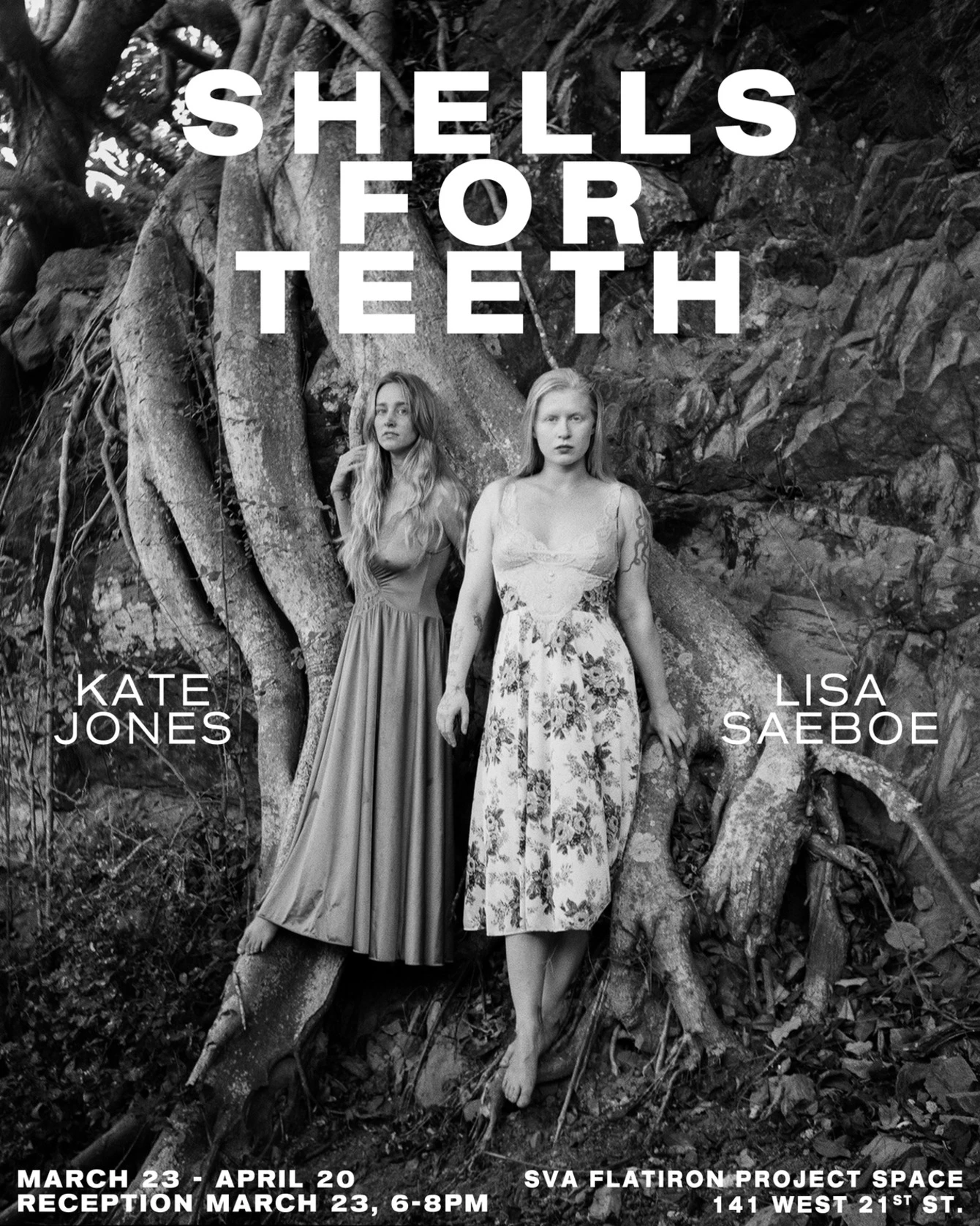 Announcing “Shells for Teeth,” opening March 23 in the Flatiron Project ...