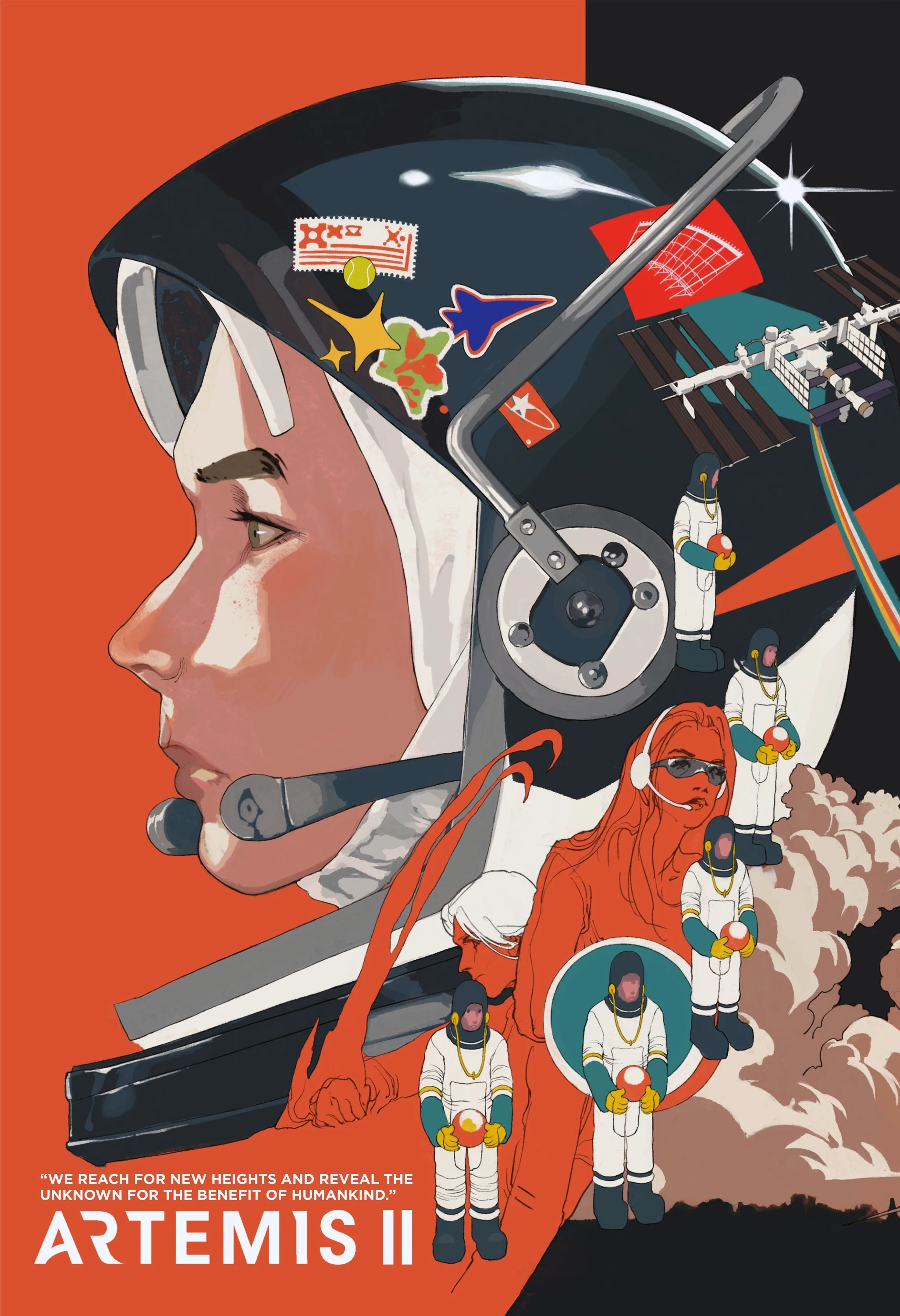 SVA + NASA: The Artemis II/Earthrise Poster Project | September 6 - 20 ...