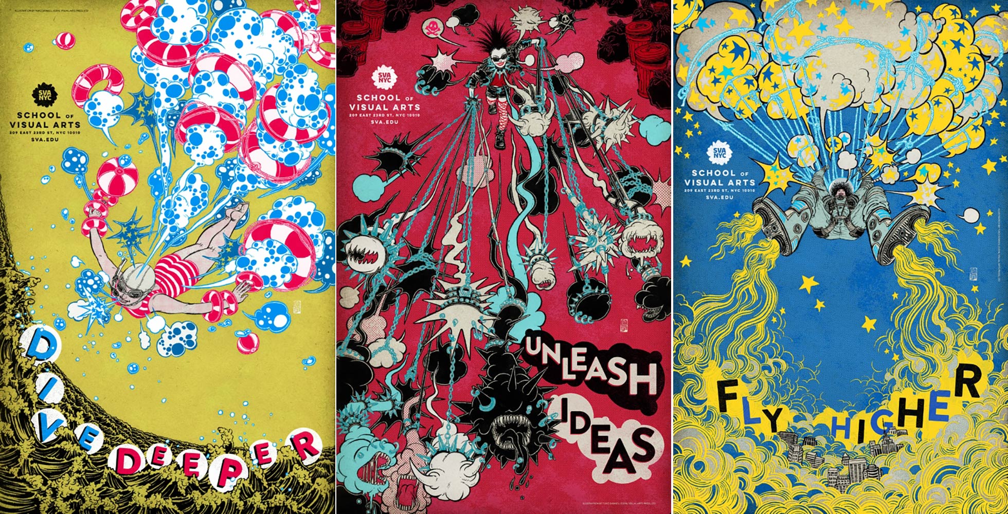 SVA's Subway Series Posters Win 2019 Graphis Poster Awards | School of ...