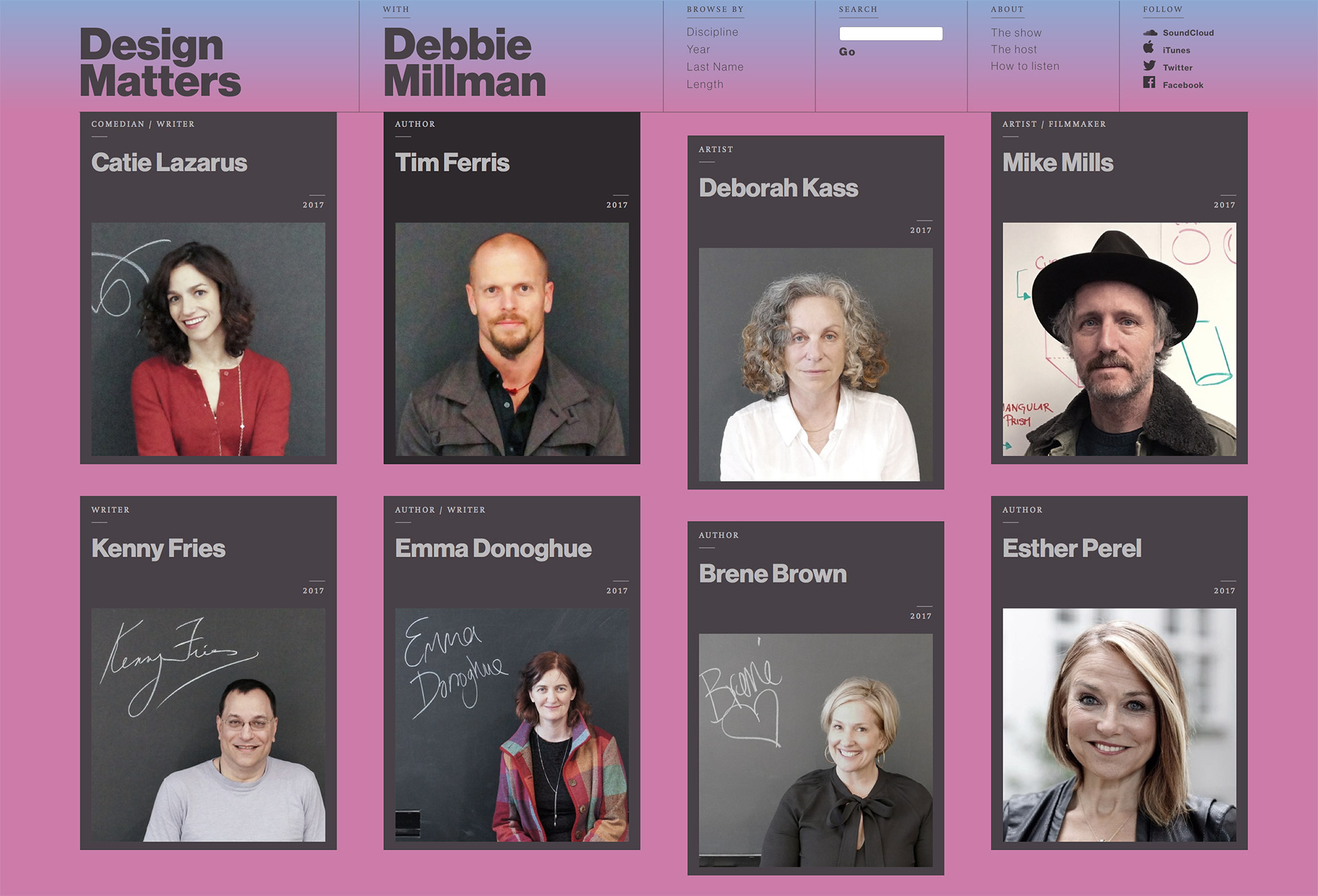 'Design Matters': Debbie Millman Talks Her Long-Running Podcast ...