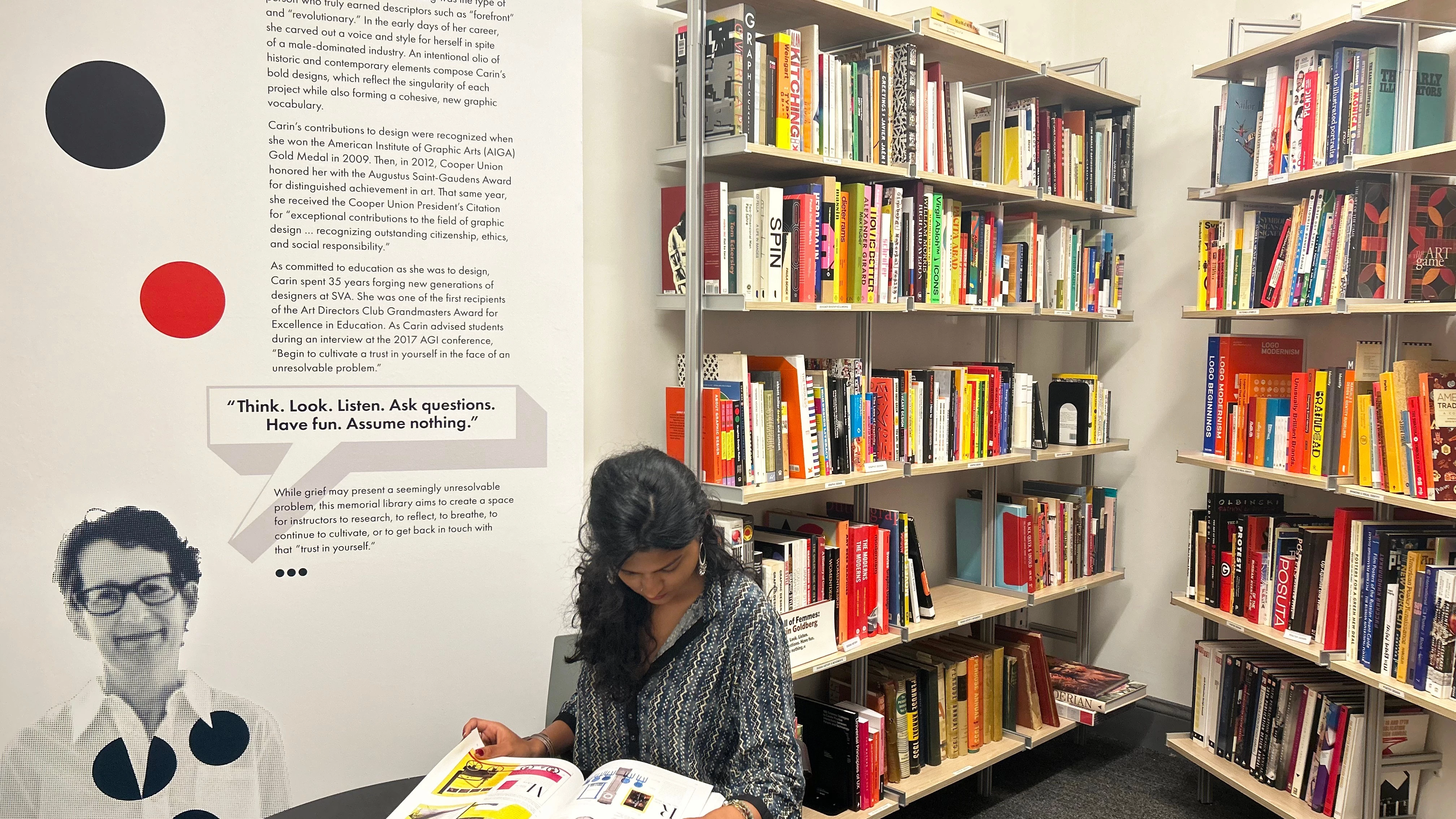 Welcome to the Carin Goldberg Faculty Library | School of Visual Arts ...
