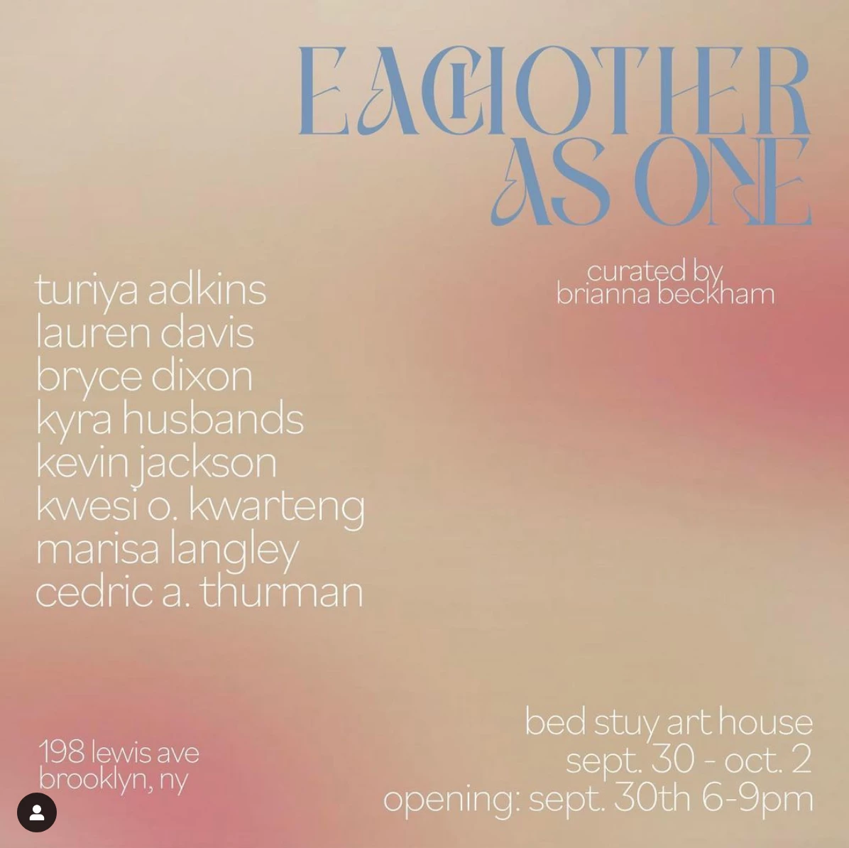 Kyra Husbands in “Each Other As One,” opening September 30 at Bed-Stuy ...